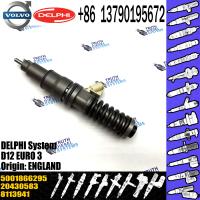 China BEBE4C00101 20430583 5001866295 fuel injector for VOL truck D12 FH1 EURO 3 for sale