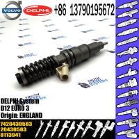 China common rail injector 20430583 BEBE4C00101 VOE20430583 for  DX12 VOL D12C D12D FH/NH/FM12 fuel injector for sale