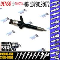 China High Quality Common Rail Fuel Injector 095000-7270 For TOYOTA 23670-0R070 for sale
