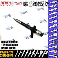 China High Quality Common Rail Fuel Injector 095000-7270 For TOYOTA 23670-0R070 for sale