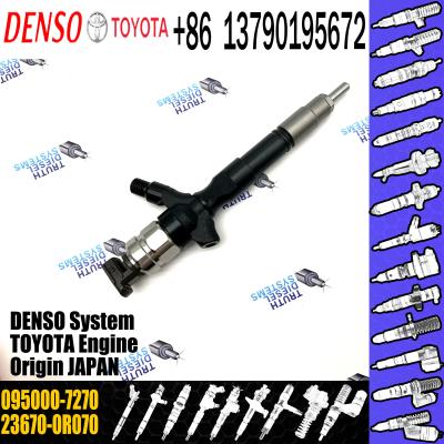 China High Quality Common Rail Fuel Injector 095000-7270 For TOYOTA 23670-0R070 for sale