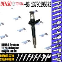China High Quality Common Rail Fuel Injector 095000-7270 For TOYOTA 23670-0R070 for sale