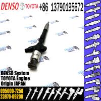 China High Quality Common Rail Injector 095000-7250 23970-09200 0950007250 2397009200 for sale