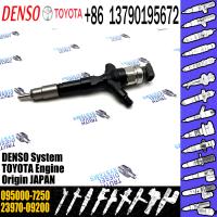 China High Quality Common Rail Injector 095000-7250 23970-09200 0950007250 2397009200 for sale