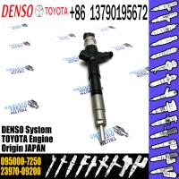 China High Quality Common Rail Injector 095000-7250 23970-09200 0950007250 2397009200 for sale