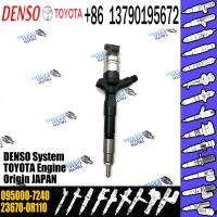 China New Common Rail Diesel Fuel Injector 095000-7240 095000- 6900 23670-0R110 For TOYO-TA for sale