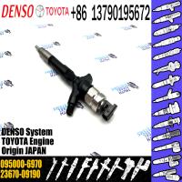 China Rail Fuel Injector 095000-7320 095000-7330 095000-6680 095000-6970 23670-09190 23670-0R050 for TOYOTA for sale
