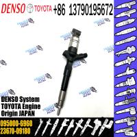 China Rail Fuel Injector 23670-09180 095000-7660 095000-7670 095000-6410 095000-6960  for TOYOTA for sale