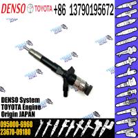 China Rail Fuel Injector 23670-09180 095000-7660 095000-7670 095000-6410 095000-6960  for TOYOTA for sale