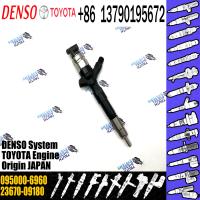 China Rail Fuel Injector 23670-09180 095000-7660 095000-7670 095000-6410 095000-6960  for TOYOTA for sale