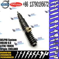 China Diesel Injector 20500620, 7420500620, 85000190, BEBE4C03001, BEBE4C03101 for VOL Penta engine TAD940VE D9A, Euro 2 for sale