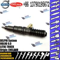 China Diesel Injector 20500620, 7420500620, 85000190, BEBE4C03001, BEBE4C03101 for VOL Penta engine TAD940VE D9A, Euro 2 for sale