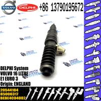 China 20544184 BEBE4C04002 BEBE4C04102 common rail fuel injector for VOL 85000317 for sale