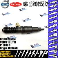 China 20544184 BEBE4C04002 BEBE4C04102 common rail fuel injector for VOL 85000317 for sale