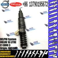 China 20544184 BEBE4C04002 BEBE4C04102 common rail fuel injector for VOL 85000317 for sale
