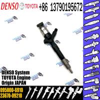 China Wholesale fuel injector 23670-09140 23670-09210 095000-7640 095000-7280 095000-6910 more for sale