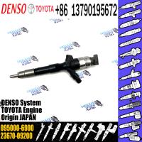 China Rail Fuel Injector 095000-7250 095000-7600 095000-6900 095000-7240For Toyota 23670-09200 for sale