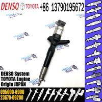 China Rail Fuel Injector 095000-7250 095000-7600 095000-6900 095000-7240For Toyota 23670-09200 for sale