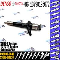 China injector nozzle 23670-0R050 23670-09270 injector for Toyota 1AD-FTV 2AD-FTV common rail injector 095000-6680 for sale