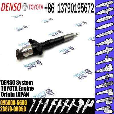 China injector nozzle 23670-0R050 23670-09270 injector for Toyota 1AD-FTV 2AD-FTV common rail injector 095000-6680 for sale