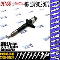China injector nozzle 23670-0R050 23670-09270 injector for Toyota 1AD-FTV 2AD-FTV common rail injector 095000-6680 for sale