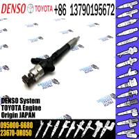 China injector nozzle 23670-0R050 23670-09270 injector for Toyota 1AD-FTV 2AD-FTV common rail injector 095000-6680 for sale