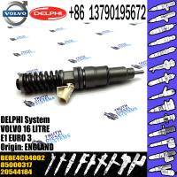 China 20544184 BEBE4C04002 BEBE4C04102 common rail fuel injector for VOL 85000317 for sale