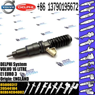 China 20544184 BEBE4C04002 BEBE4C04102 common rail fuel injector for VOL 85000317 for sale