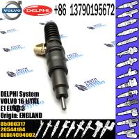 China 20544184 BEBE4C04002 BEBE4C04102 common rail fuel injector for VOL 85000317 for sale