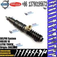 China Direct Sale Diesel Fuel Injector 20544186 85000318 BEBE4C04001 For VOL 16 LITRE TRUCK for sale