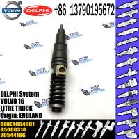 China diesel fuel injector BEBE4C04001 BEBE4C04101 20544186 85000318 for VOL FH 16 D16C, Euro 3, for sale
