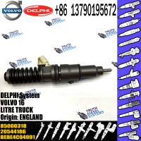 China Diesel Electronic Unit Fuel injector BEBE4C04101 For VOL TRUCK 20544186 85000318 for sale