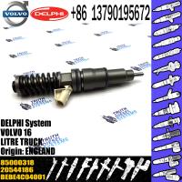 China Diesel Electronic Unit Fuel injector BEBE4C04101 For VOL TRUCK 20544186 85000318 for sale