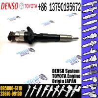 China Brand New Common Rail Fuel Injector 095000-6110 23670-09130 For Toyota Rav4 for sale