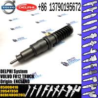 China Fuel Injector 20547350 85000416 EX631016 BEBE4D00203 For VOL FH12 TRUCK for sale