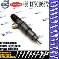China Fuel Injector 20547350 85000416 EX631016 BEBE4D00203 For VOL FH12 TRUCK for sale