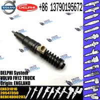 China Diesel Fuel Injector 20510724 BEBE4D00203 EX631016 E3.0 for VOL FH12 TRUCK 425 / 435 BHP for sale