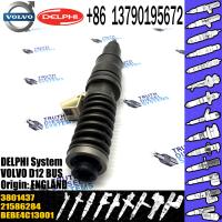 China High Quality 2 Pins Diesel Fuel Injector BEBE4C13001 21586284 3801437 For VOL D12 for sale