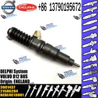 China High Quality 2 Pins Diesel Fuel Injector BEBE4C13001 21586284 3801437 For VOL D12 for sale