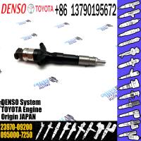 China Rail Fuel Injector 23670-0R160 095000-7240 095000-7250 095000-7600 23670-0R110 23970-09200 For Toyota Rav4 for sale