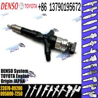 China Rail Fuel Injector 23670-0R160 095000-7240 095000-7250 095000-7600 23670-0R110 23970-09200 For Toyota Rav4 for sale
