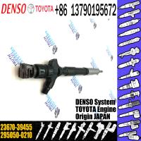China Common rail fuel injector , 295050-0210 for TOYOTA 1KD-FTV 23670-09340 23670-30410 23670-39455 for sale