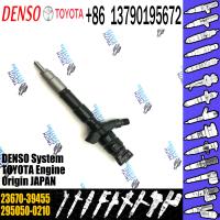 China Common rail fuel injector , 295050-0210 for TOYOTA 1KD-FTV 23670-09340 23670-30410 23670-39455 for sale