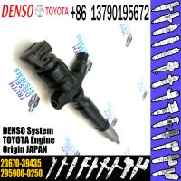 China Hot sale Diesel Fuel Injector 2367039435 Common Rail Injector 295900-0250 23670-39435 for sale