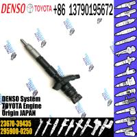 China Hot sale Diesel Fuel Injector 2367039435 Common Rail Injector 295900-0250 23670-39435 for sale