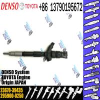 China Hot sale Diesel Fuel Injector 2367039435 Common Rail Injector 295900-0250 23670-39435 for sale