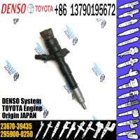 China Hot sale Diesel Fuel Injector 2367039435 Common Rail Injector 295900-0250 23670-39435 for sale