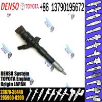 China High Quality Fuel Injector Nozzles OEM 2367030440 2959000200 295900-0200 23670-30440 for Toyo-ta for sale