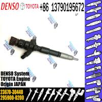 China High Quality Fuel Injector Nozzles OEM 2367030440 2959000200 295900-0200 23670-30440 for Toyo-ta for sale