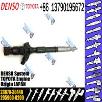 China High Quality Fuel Injector Nozzles OEM 2367030440 2959000200 295900-0200 23670-30440 for Toyo-ta for sale